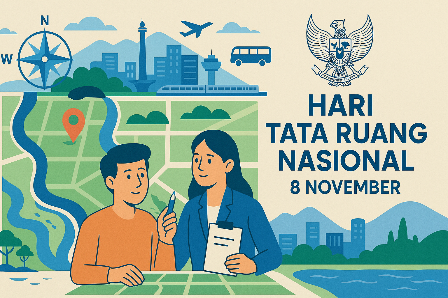 Hari Tata Ruang Nasional: Makna, Arah Kebijakan, dan Peran Kita Semua